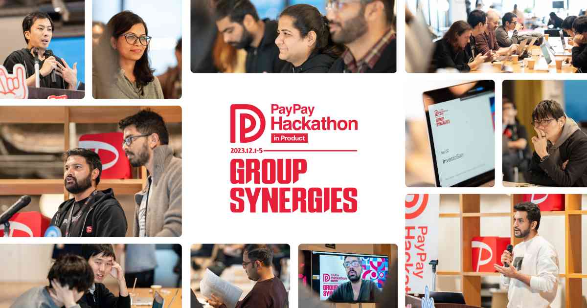 つくることを楽しもう。PayPayデベロッパーたちの祭典 – PayPay Hackathon 2023.12 – | PayPay Inside-Out